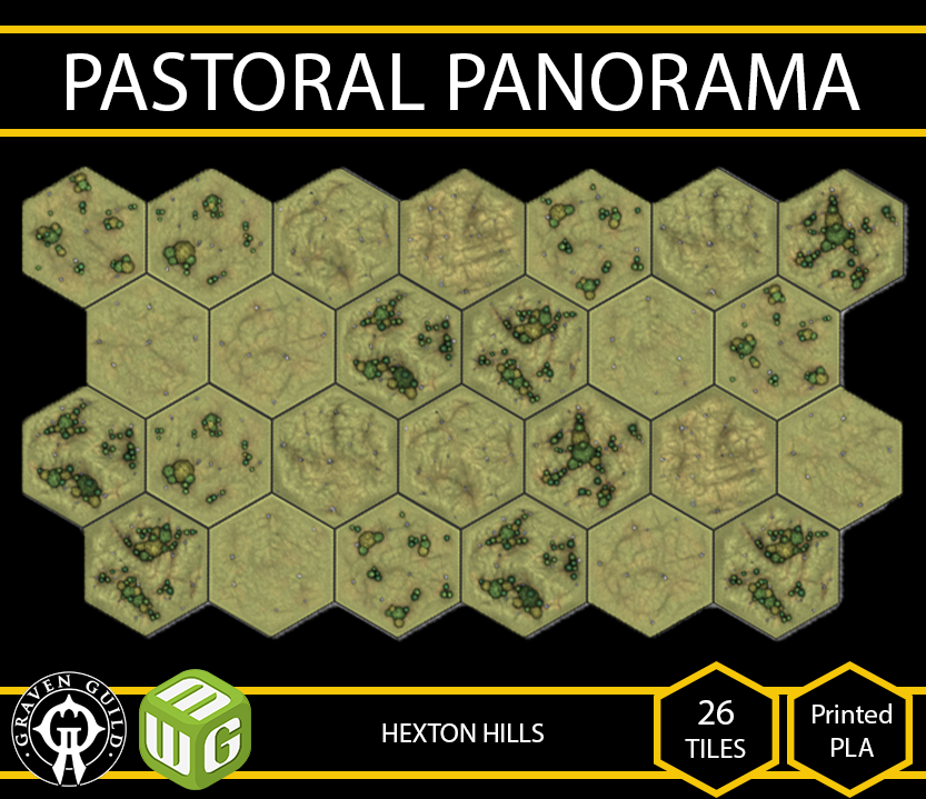 Hexton Hills Pastoral Panorama – MiniWarGaming